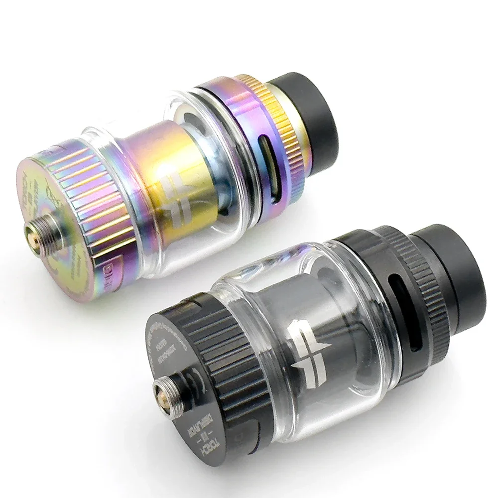 RunVape-TORCH-RTA-Tank-5-5ML-Resin-810-Drip-Tips-Build-Single-Dual-Coil ...