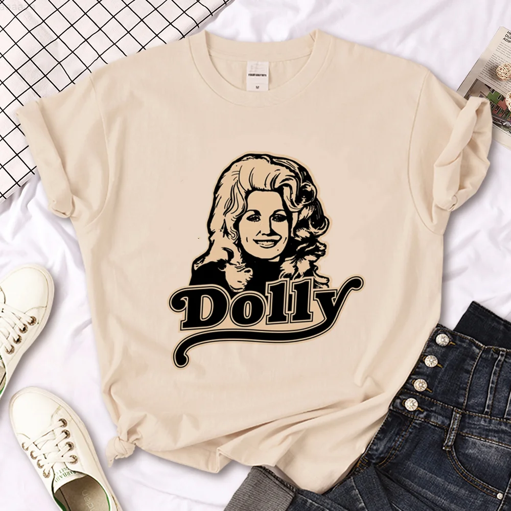 Dolly Parton Tee women anime Japanese tshirt female comic Japanese ...