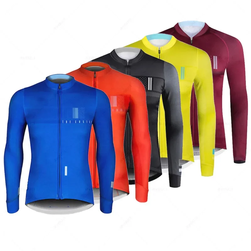 New-Men-Cycling-Jersey-Spring-Autumn-Racing-Downhill-Jersey-Tops-Long ...