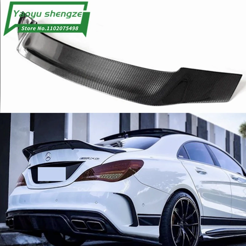 Aler-n-trasero-de-fibra-de-carbono-para-Mercedes-CLA-CLA45-W117-C117 ...