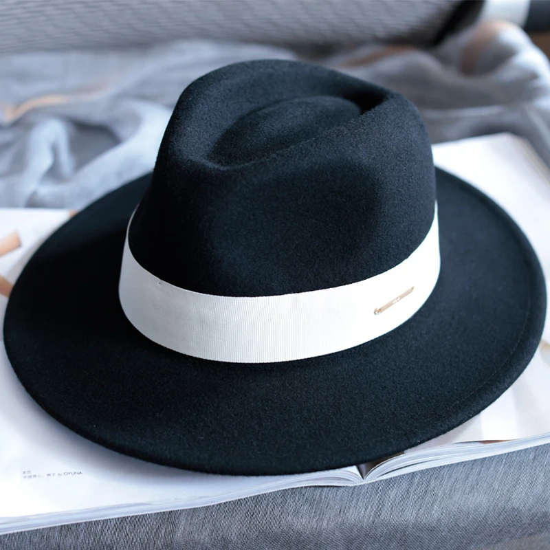 Fedora Hat Men | Big Size Hat | Hat Big Men | Woolen Hats | Woolen Cap ...