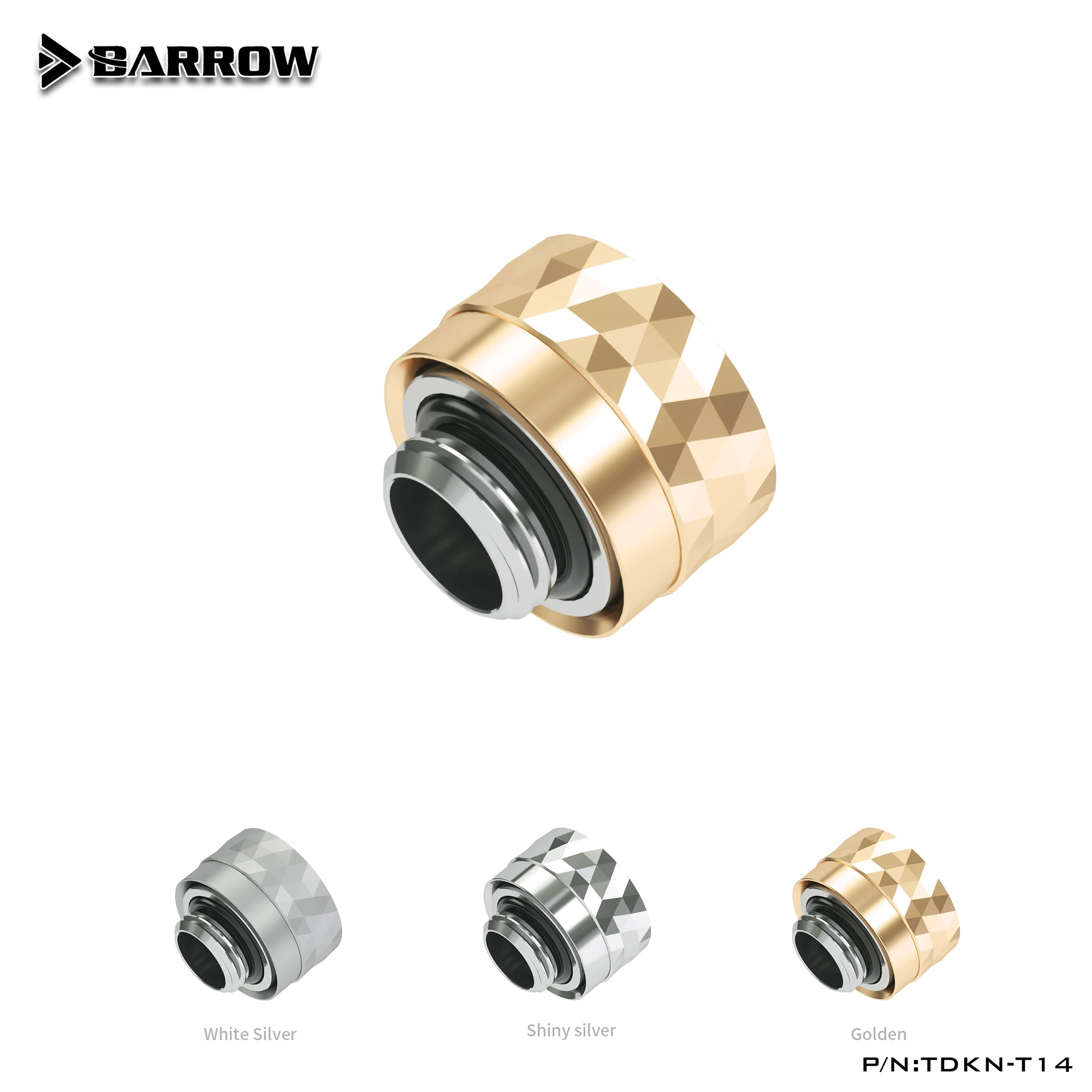 Barrow-Dazzle-G1-4-Fittings-For-10x14mm-Hard-Tube-OD14MM-Rigid-Pipe ...