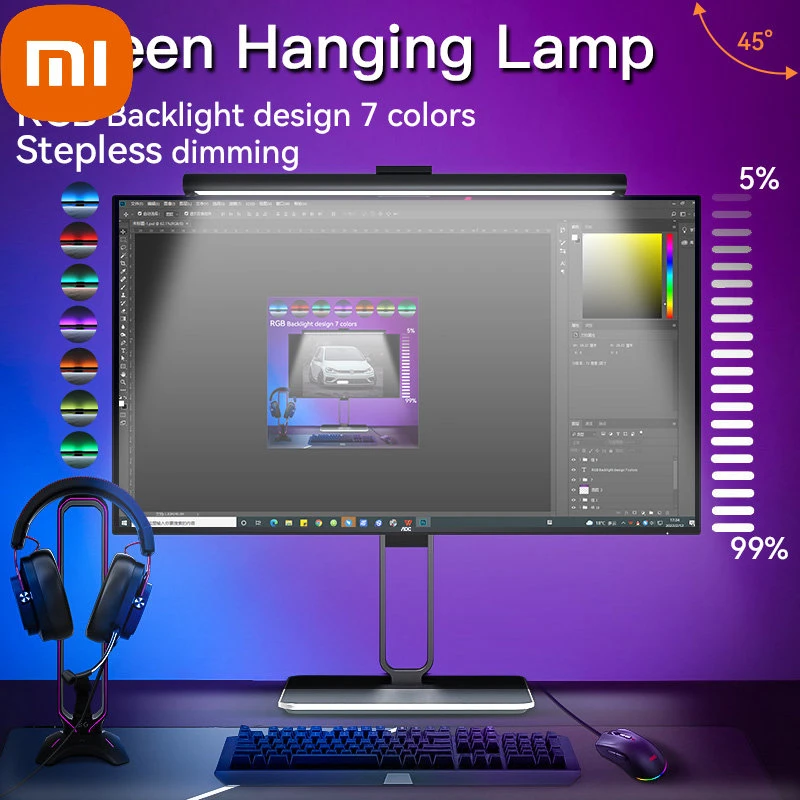 Xiaomi Led Lamp for Monitor Light Bar Desk Lamp Screen LED Bar Table ...
