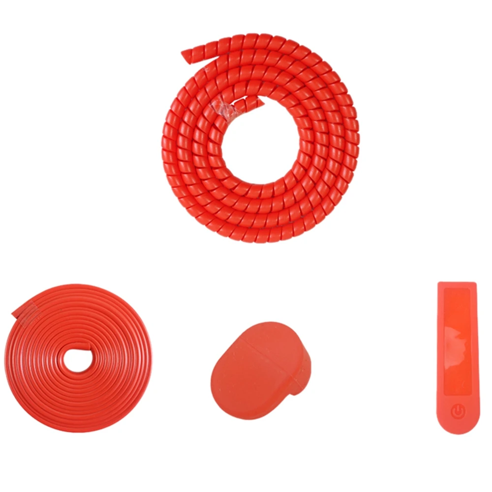 Electric-Scooter-Protection-Set-Control-Protection-Fender-Hook-Line ...