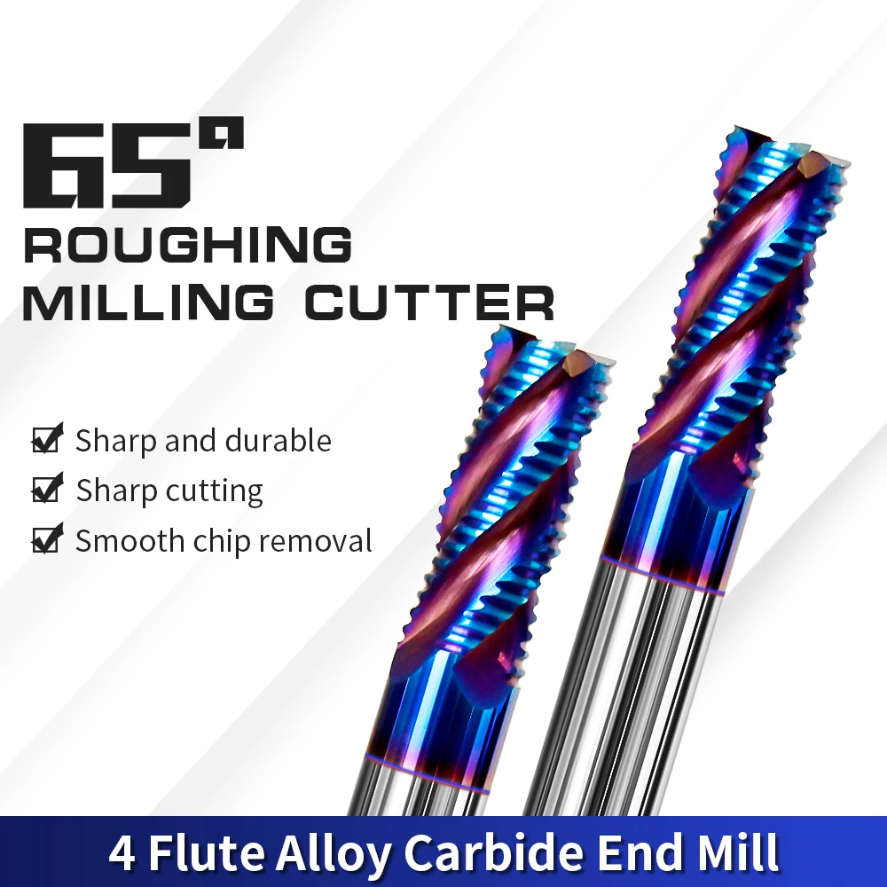 Carbide End Mill Cutter Tools | Steel Milling Cutter Hrc 65 | Milling Cutter Cnc Hrc65 - Milling ...