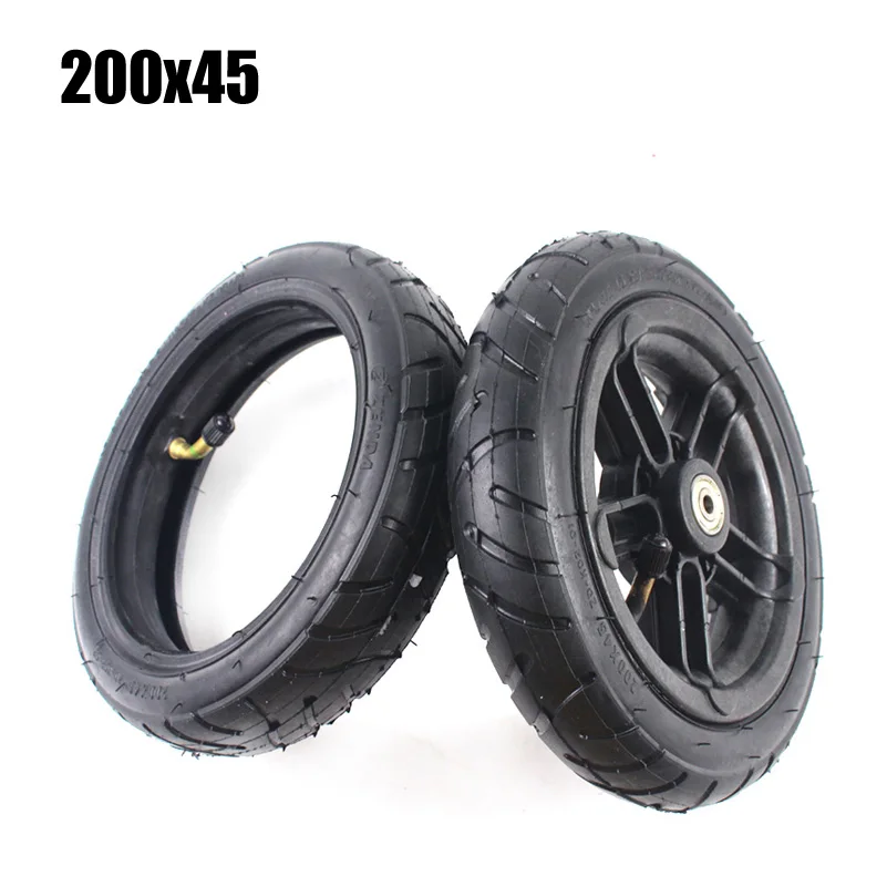 8 Inch Wheels 200x45 pneumatic tire for baby stroller pneumatic wheel ...