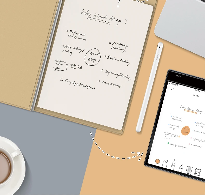 RoWrite-2-Smart-Handwriting-Pad-electronic-Notepad-paper-screen ...