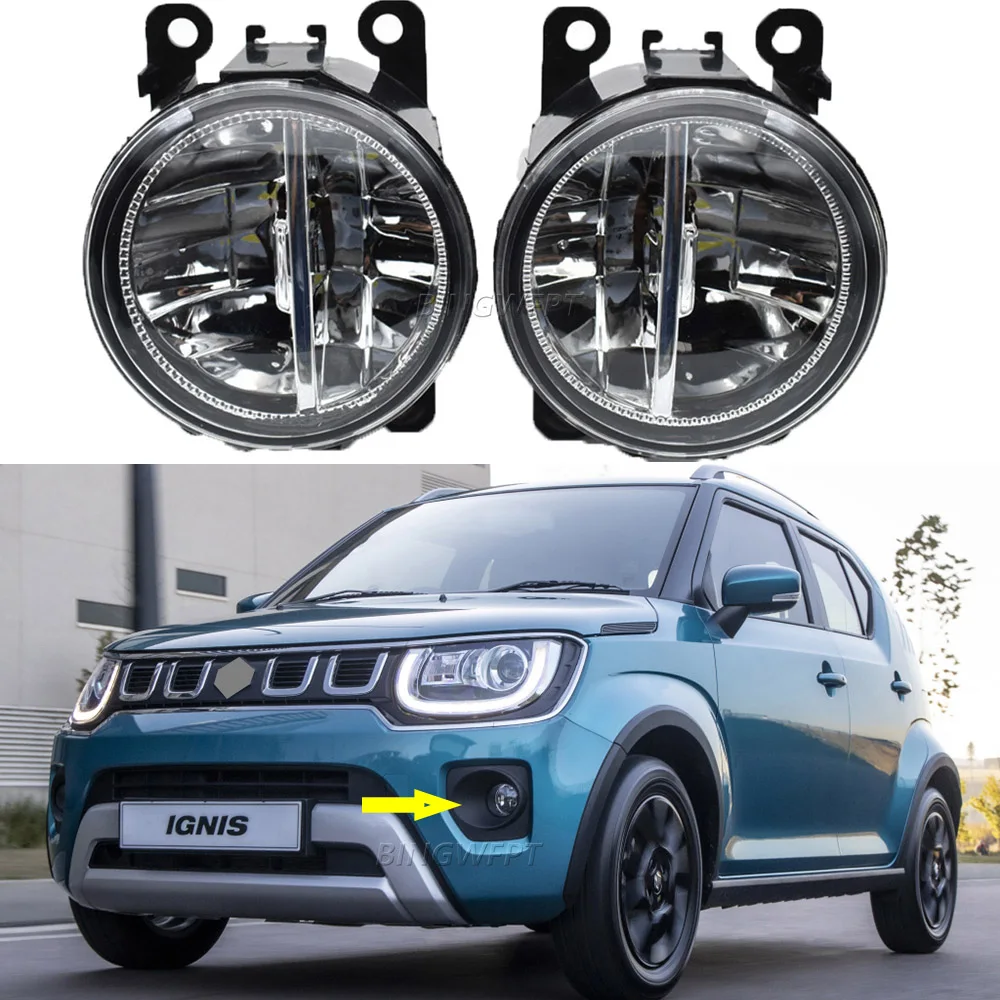 2PCS-DRL-12V-H11-Fog-Daytime-Running-Lamp-For-Suzuki-Lgnis-FF21S-2016 ...