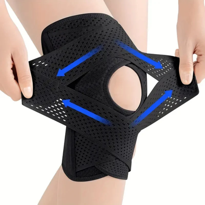 Sports-Kneepad-Men-Women-Pressurized-Elastic-Knee-Pads-Arthritis-Joints ...