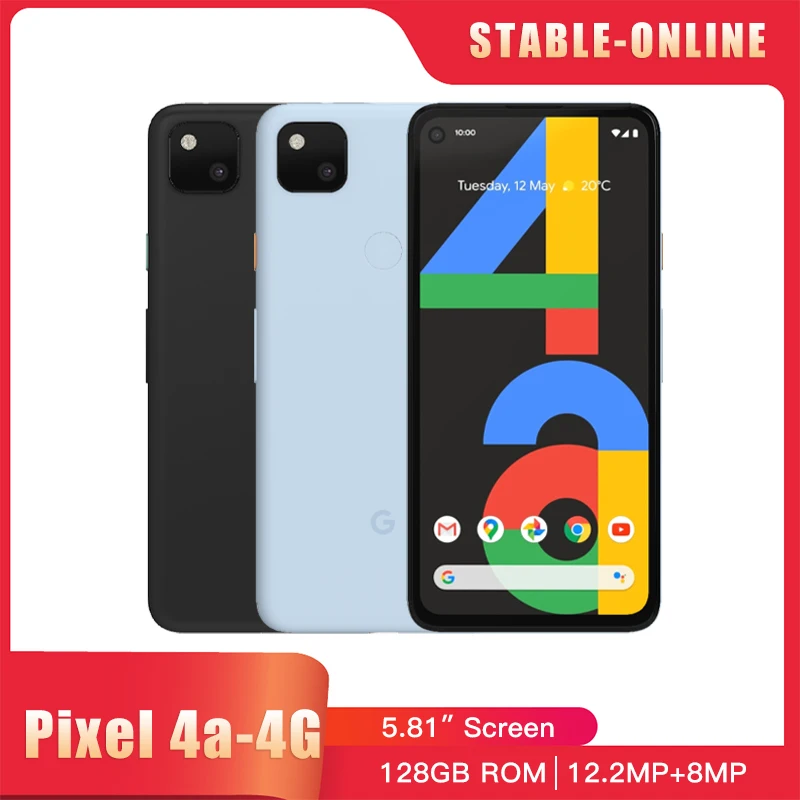 Google-Pixel-4a-RAM-6GB-ROM-128GB-5-8-Unlocked-OriginalNFC-Octa-Core ...