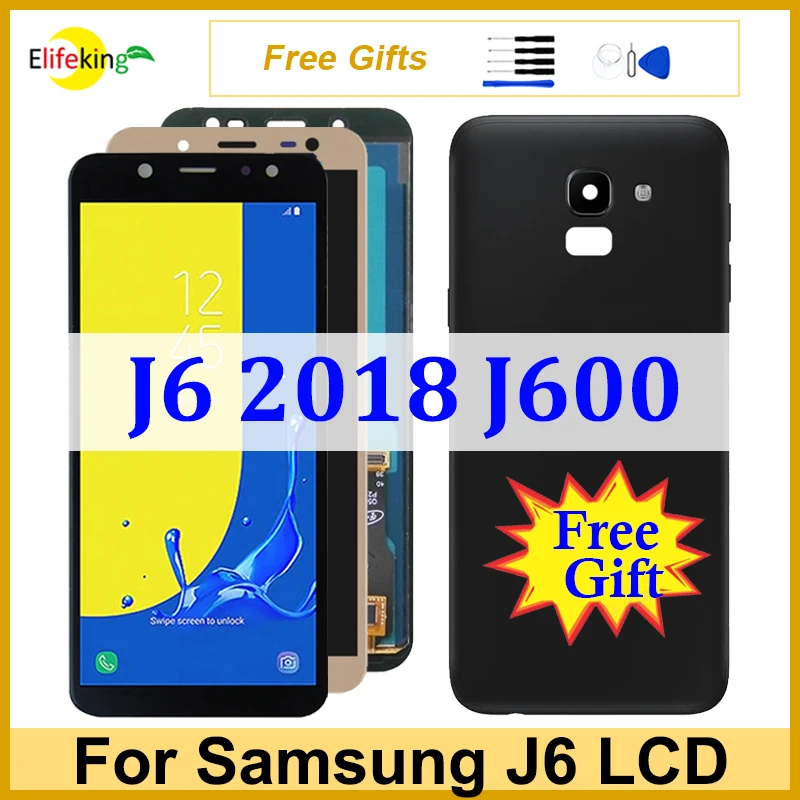 Pantalla-LCD-para-Samsung-Galaxy-J6-2018-J600-J600F-J600Y-SM-J600F ...