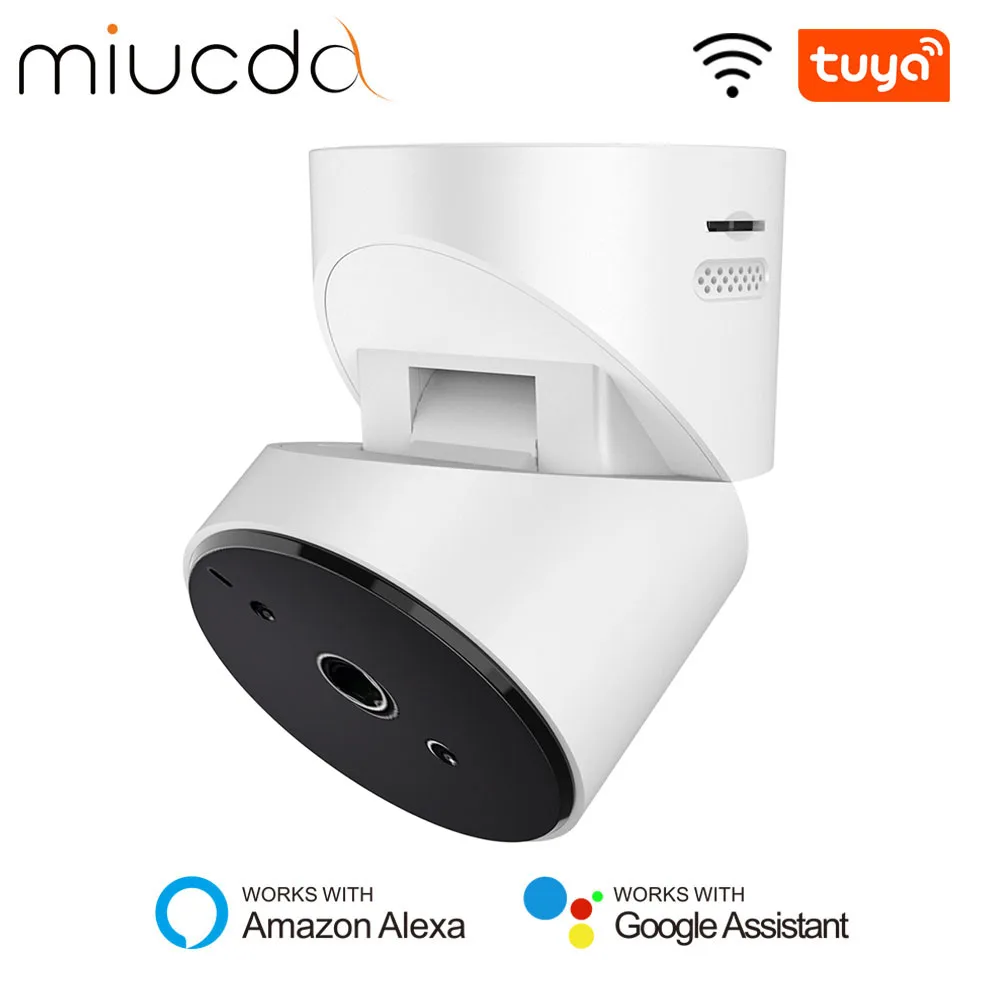 MIUCDA-Tuya-WiFi-Garage-Camera-90-Tilt-Night-Vision-Monitor-Wireless ...
