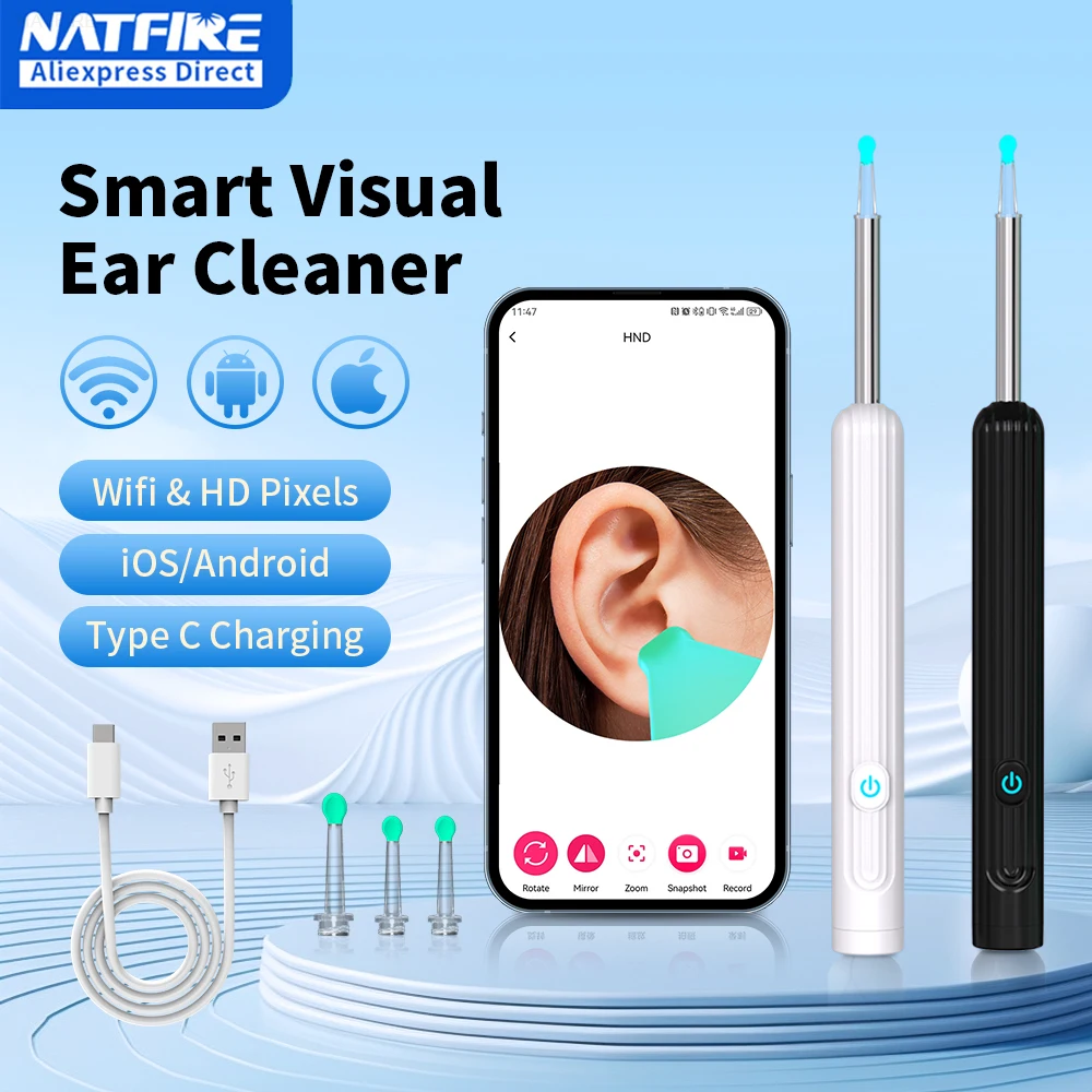 Smart-Visual-Ear-Cleaner-1296P-Ear-Sticks-Otoscope-USB-C-Charging ...