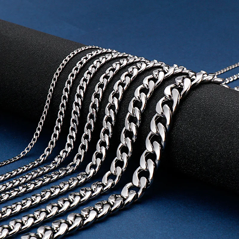 Stainless-Steel-Grinding-Chain-Necklace-Street-Hip-Hop-NK-Chain-3-11mm ...