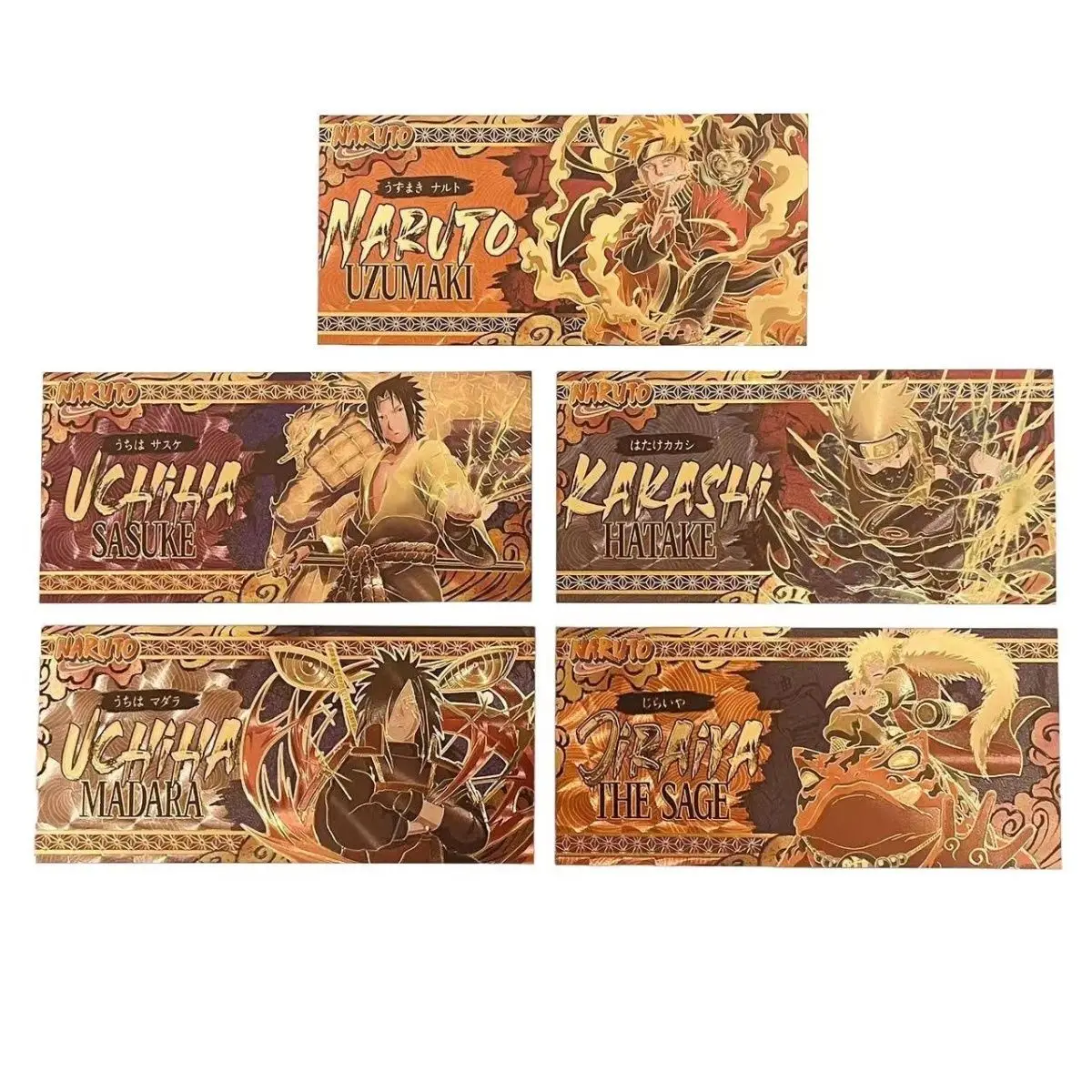 Naruto-Gold-Commemorative-Coins-Cartoon-Anime-Collectible-Cards-Naruto ...