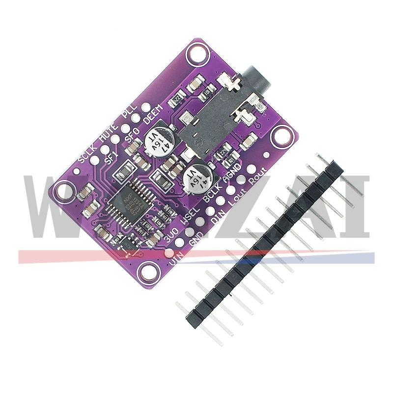 UDA1334A DAC Module UDA1334 I2S DAC Audio Stereo Decoder Module Board ...