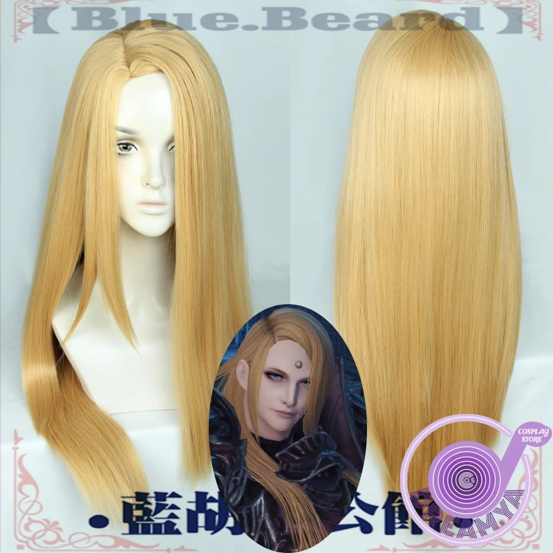 Zenos-Yae-Galvus-Cosplay-Wig-FF14-Golden-Yellow-Long-80cm-Heat ...