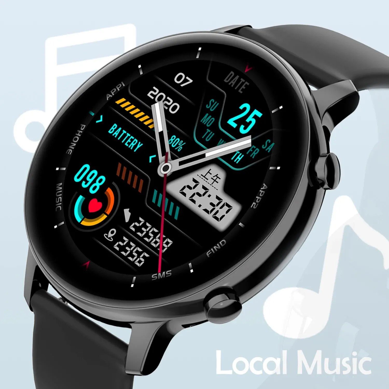 Bluetooth-Call-Smart-Watch-Local-Music-Playback-Sports-Fitness-Watches ...