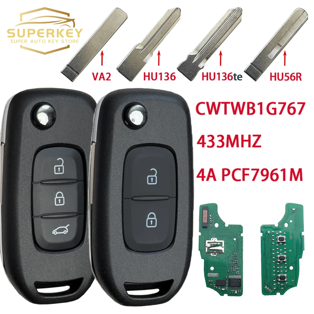 SUPERKEY-For-Renault-Megane3-Logan2-Kadjar-Captur-Symbol-Dacia-Duster ...