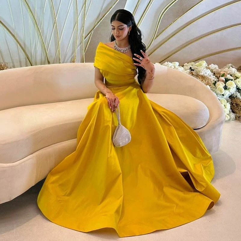Yellow Dress Long Women Elegant Party | Yellow Dresses Women Elegant ...