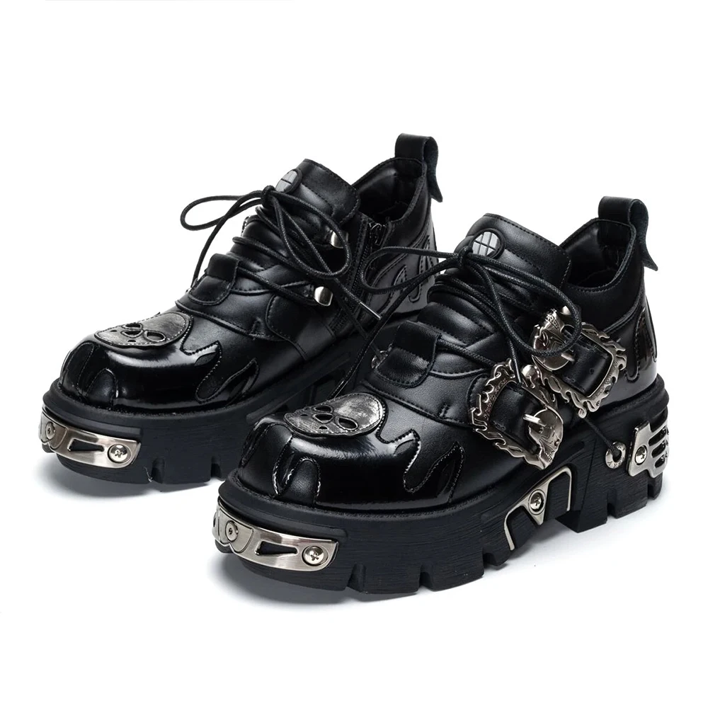Men-and-Women-Vintage-Rock-Couple-Shoes-2022-New-Dark-Punk-Leather ...