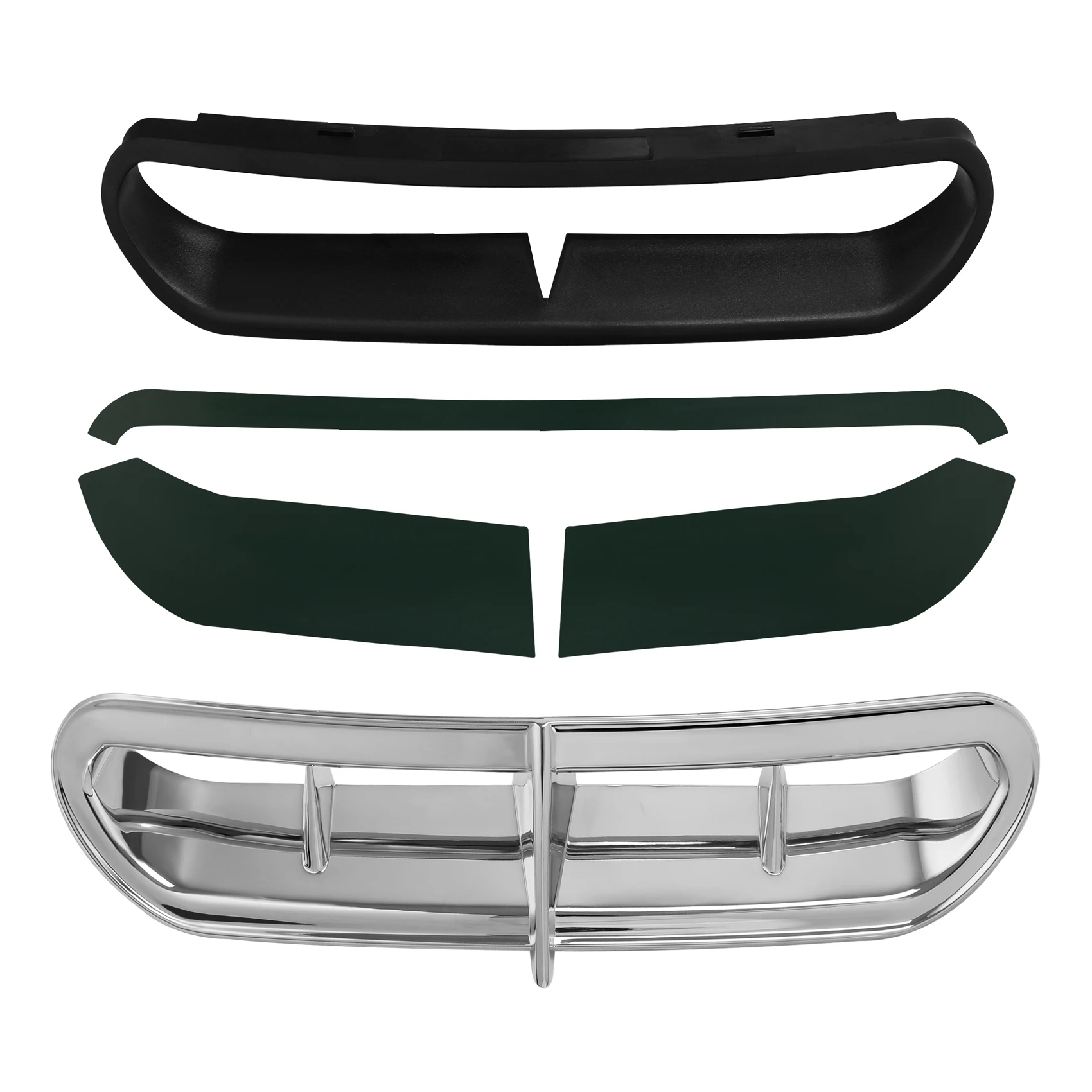 Outer-Fairing-Vent-Accent-For-Harley-Touring-Street-Electra-Trike-Glide ...
