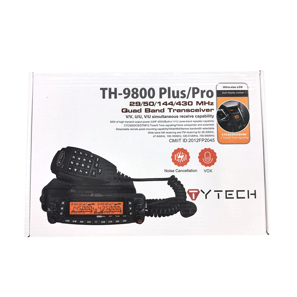 2011A Version TH-9800 50W Dual Display Repeater Scrambler VHF UHF ...