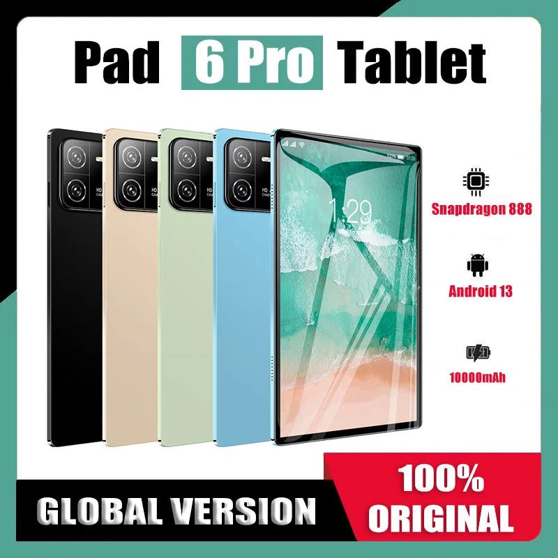 Pad-6-Pro-Vers-o-Global-Tablet-Android-13-Snapdragon-888-12GB-512GB ...