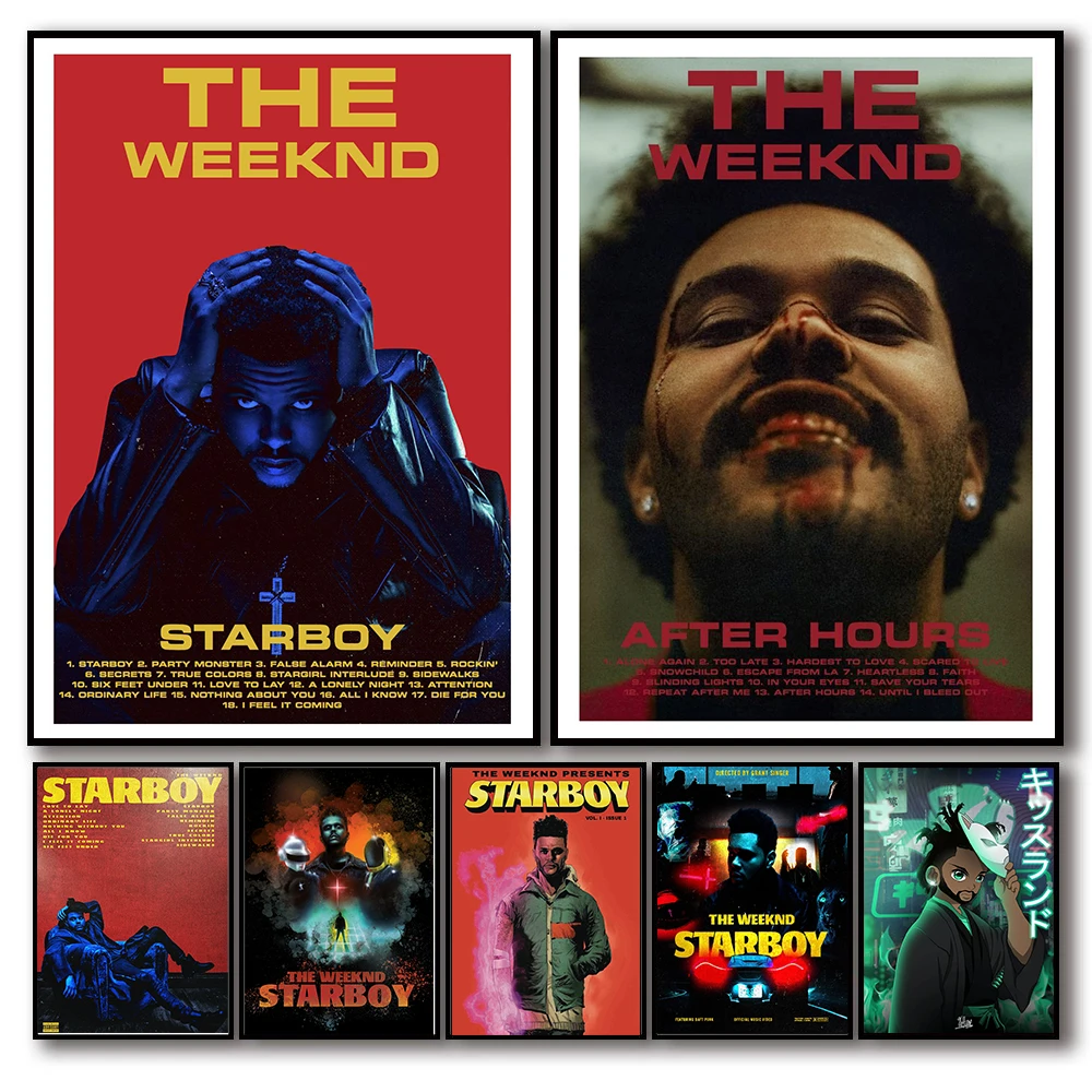 The Weeknd Poster Trilogy