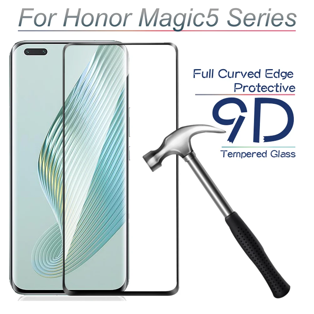 9D-Full-Curved-Cover-Protective-Glass-For-Honor-Magic5-Pro-Tempered ...