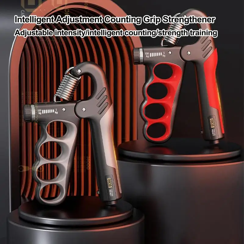 Grip-Exerciser-Hand-Strengthener-Adjustable-Grip-Strength-Trainer ...