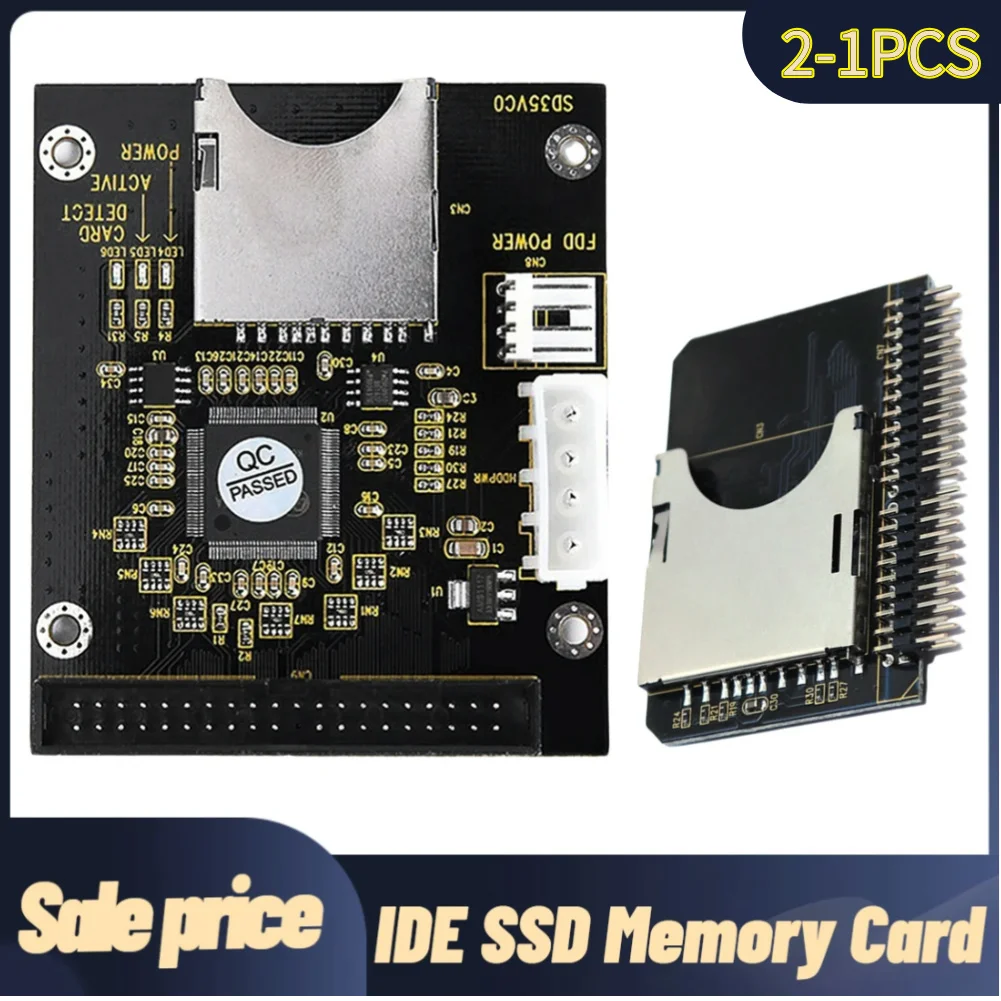 SSD-Memory-Card-44Pins-SD-To-2-5-Inch-IDE-44Pins-SSD-Converter-Card-SD ...