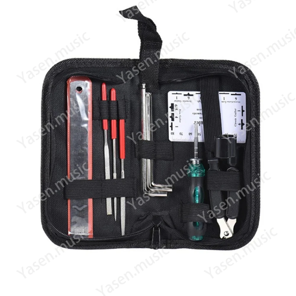 10pcs-Repairing-Maintenance-Guitar-Luthier-Tool-with-String-Organizer ...