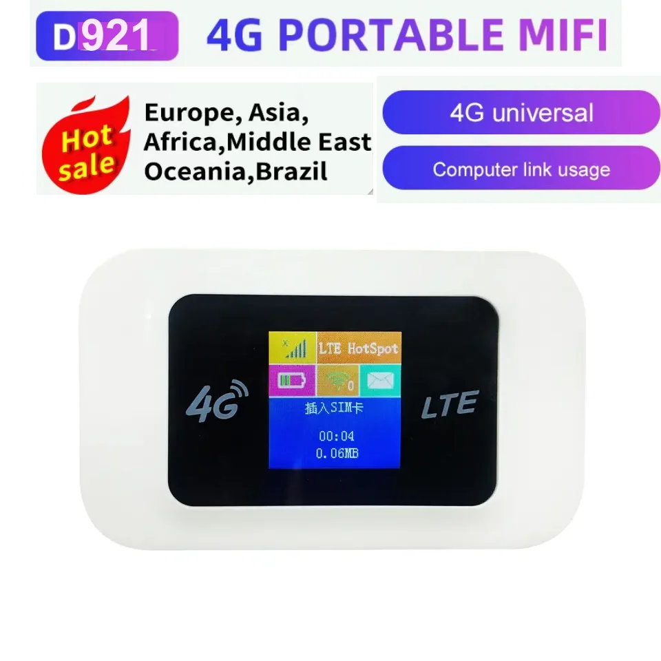D921-Unlocked-4G-Wireless-Mifi-Lte-Router-4G-Mobile-Hotspot-3G-4G ...