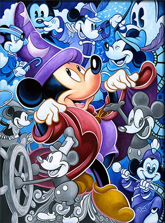 Mickey Mouse Diamond Hands