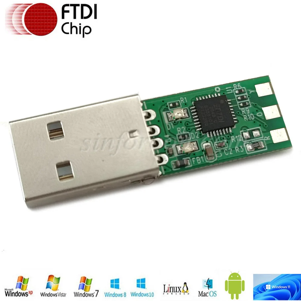 FTDI-FT232RQ-Small-Tiny-Compact-Board-USB-to-Serial-COM-Port-Converter ...