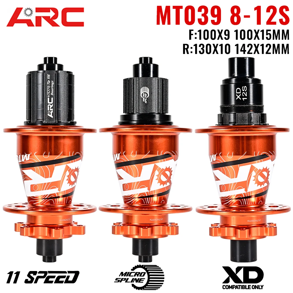 Arc Mt039f/r 32 Holes Mtb Hub 6 Pawls Sx Nx Ms K7 12 Speed 6 Disc Bolt ...