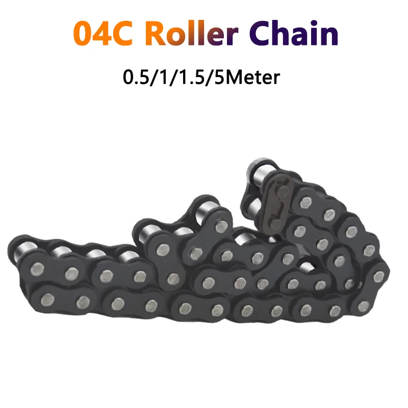 1pc 04C Roller Chain / Chain Links Connector Industrial Transmission ...
