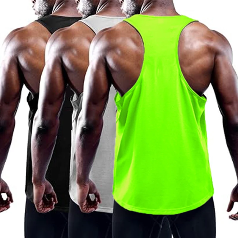 Running-Tank-Top-For-Men-Quick-Dry-Workout-Sleeveless-Shirt-Breathable ...
