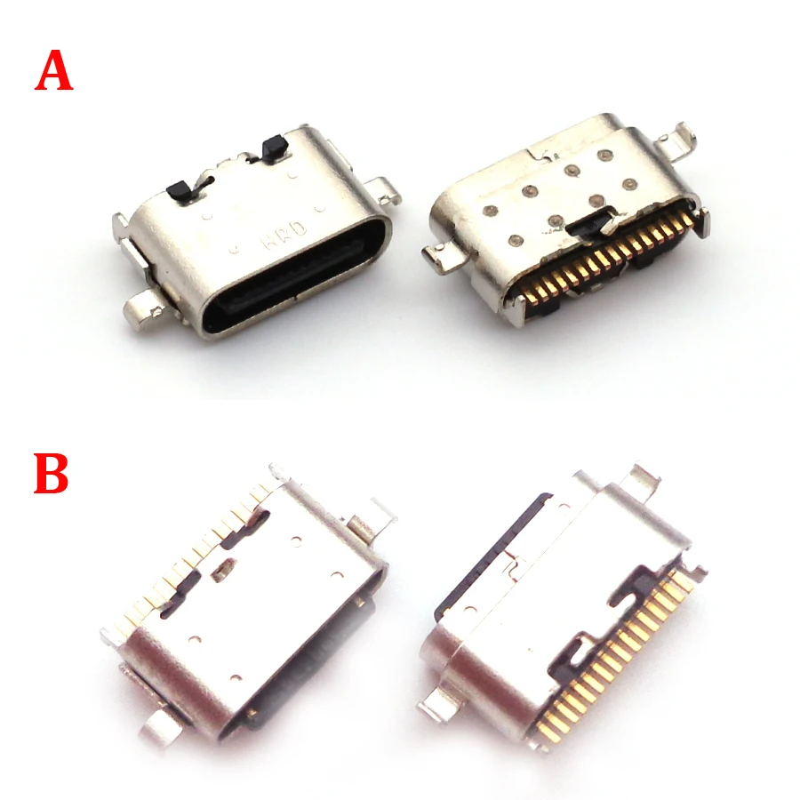 10-100Pcs Type C USB Charging Port Dock Plug Charger Connector For Samsung Galaxy SM-X205 X200 ...