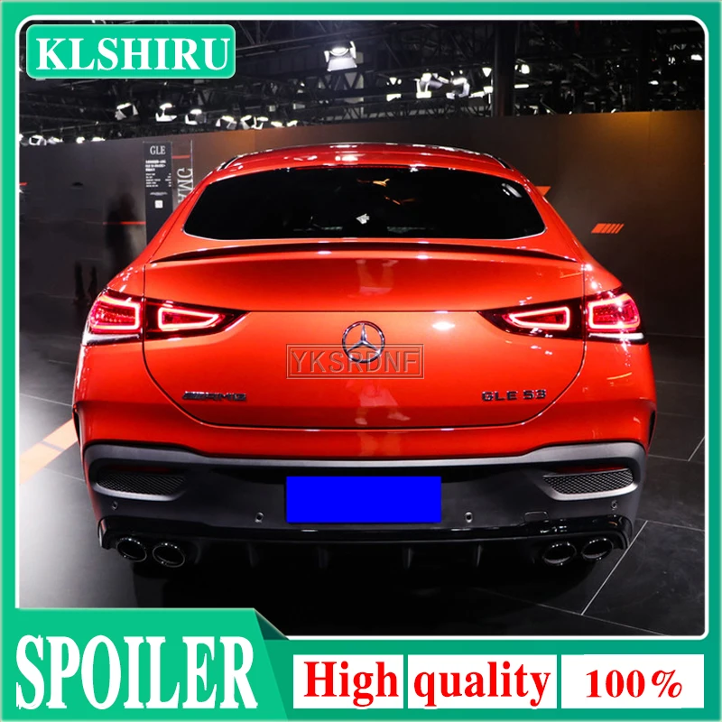 For Mercedes Gle Coupe Class W167 C167 Gle350 450 500e Abs Spoiler Car ...