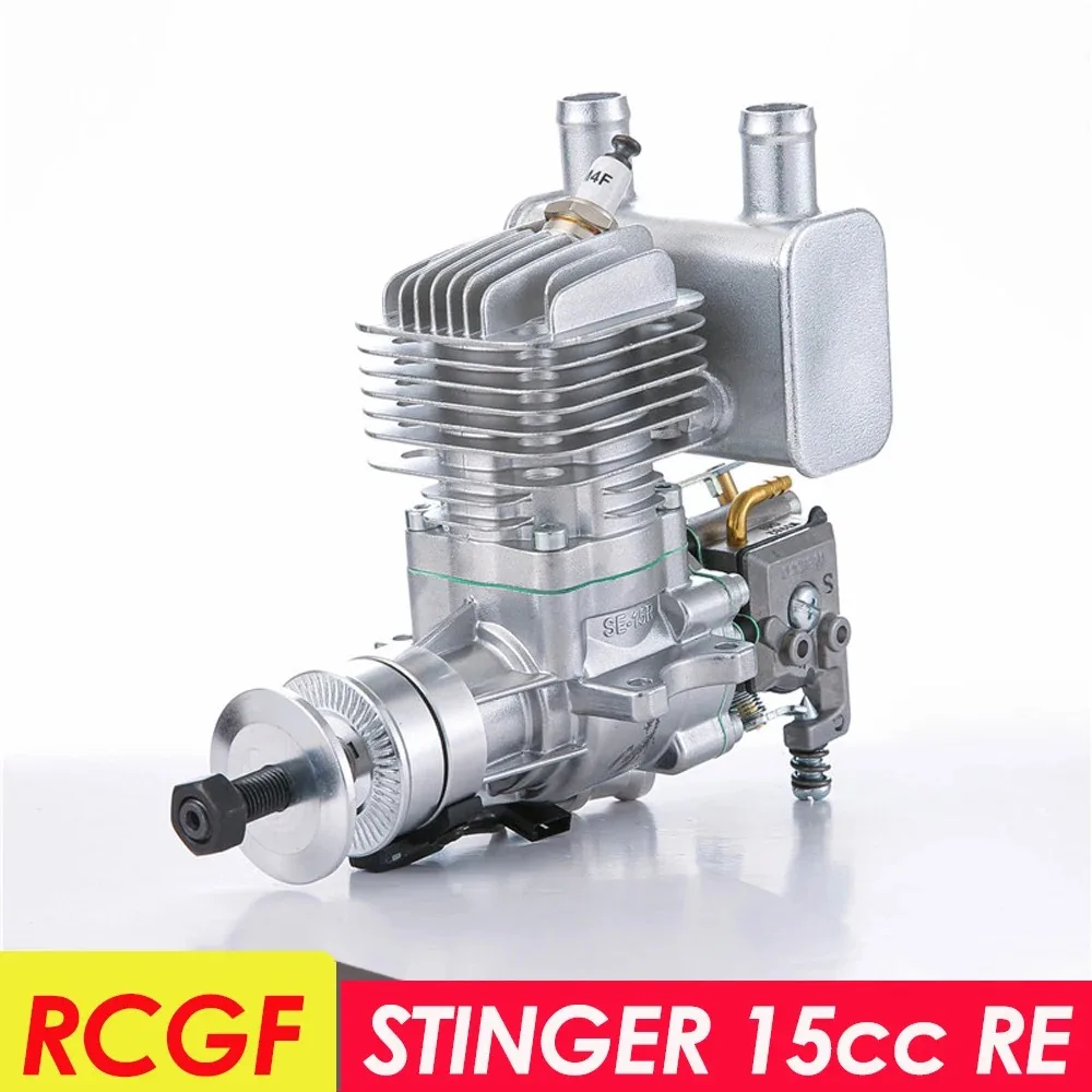RCGF-STINGER-15CC-RE-Gasoline-Engine-15CCRE-15RE-Single-Cylinder-Rear ...