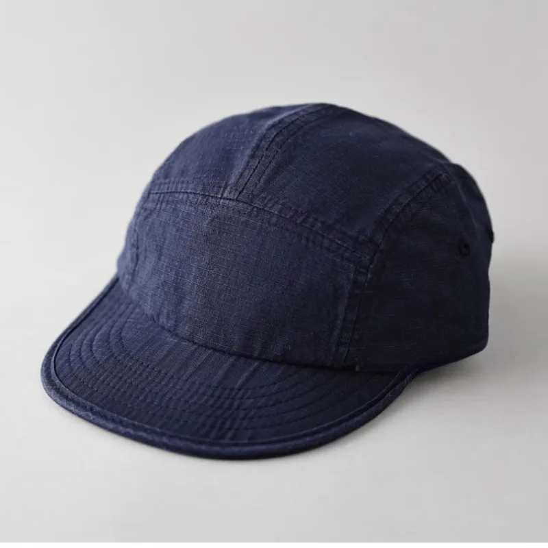 Solid Color Five-panel Short-brimmed Baseball Cap Spring and Summer Men ...