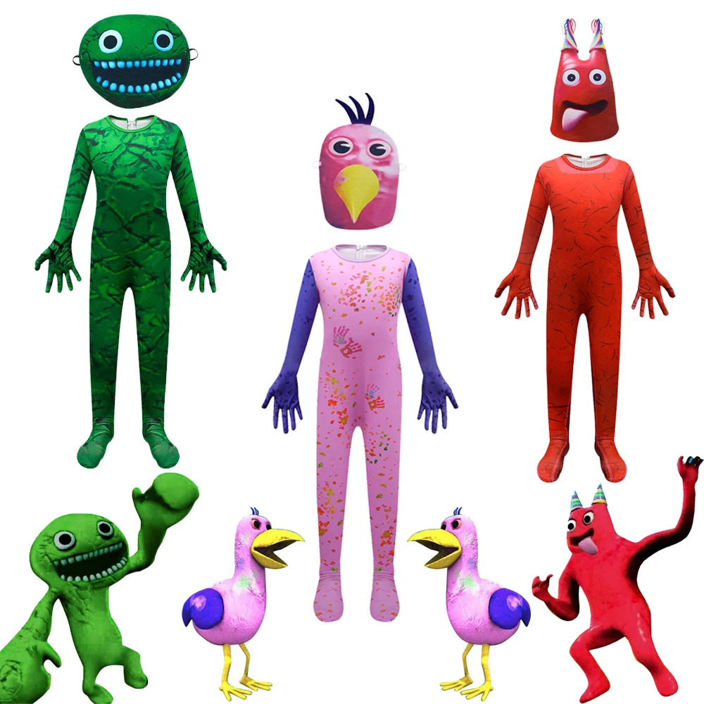 Halloween Costumes Kids Game Garten of Banban Character Cosplay ...