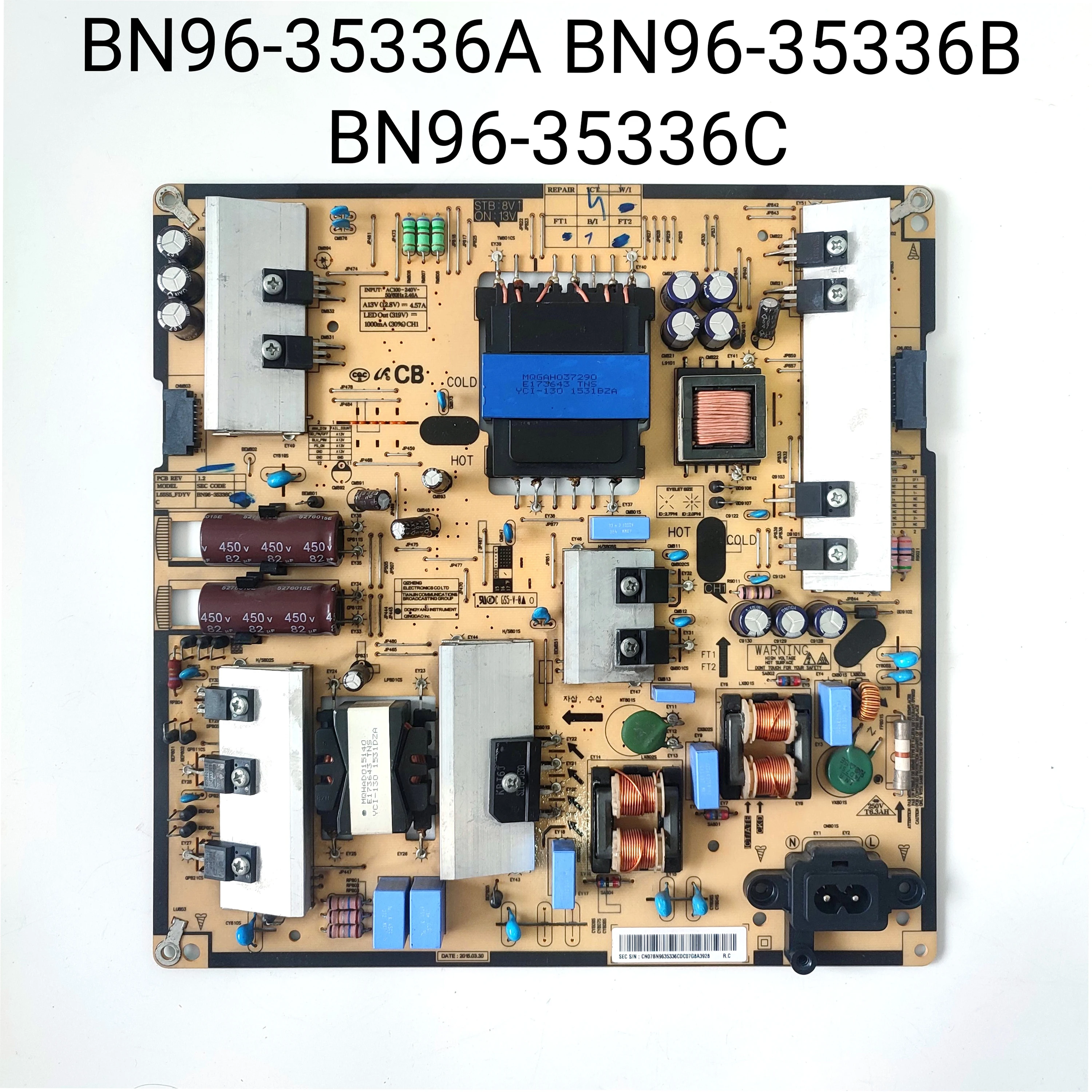 BN96-35336A-BN96-35336B-BN96-35336C-L55S5-FDYV-Power-Supply-LED-Board ...