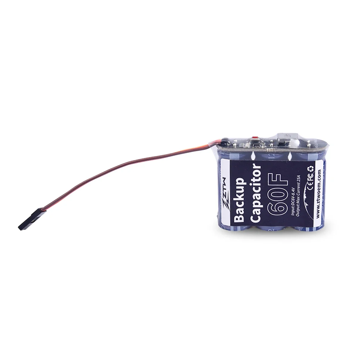 ZTW-Power-Capacitor-Buffer-BEC-Backup-25F-60F-6V-8-4V-25A-For-RC ...