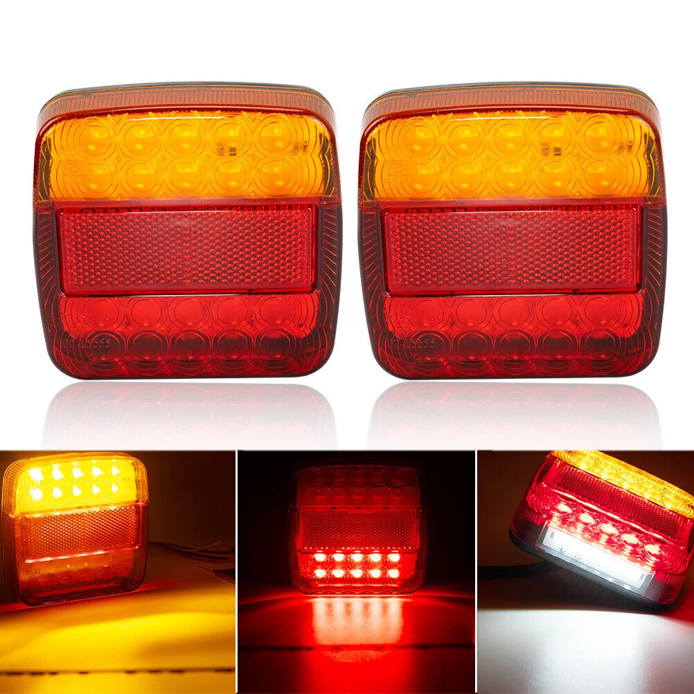 12V-Taillight-Turn-Signal-Indicator-26-LEDTail-Light-Car-Number-Plate ...