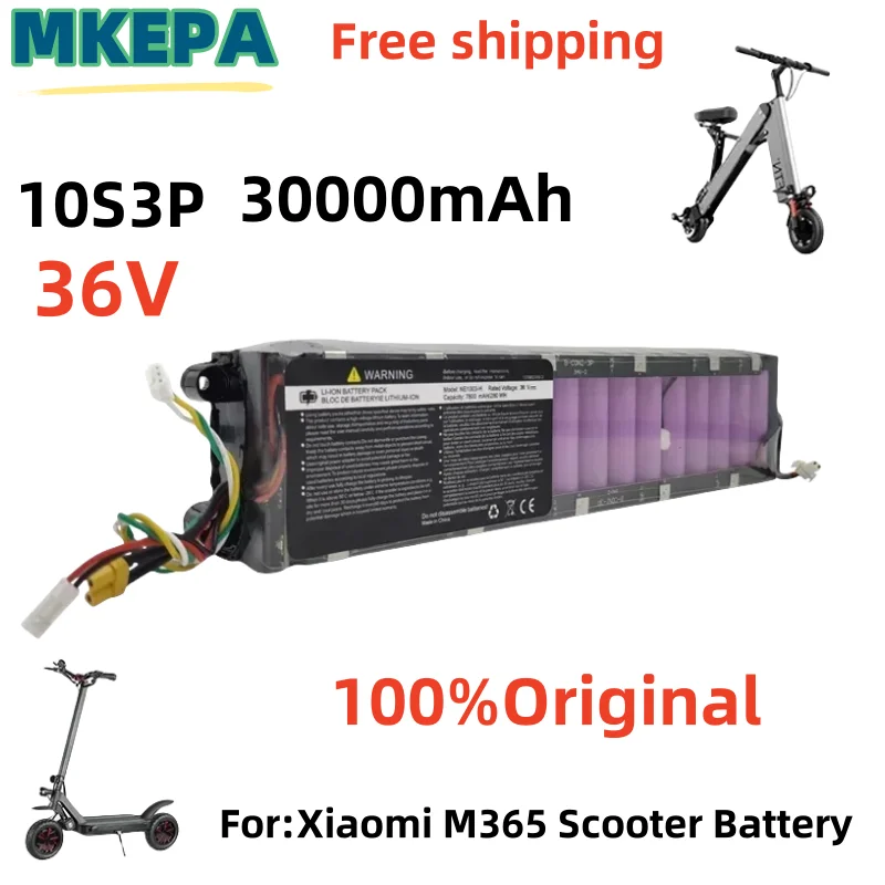 Original-36V-30000mAh-battery-For-Xiaomi-M365-M356-Pro-Special-battery ...