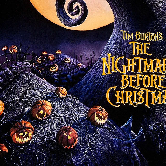 Nightmare Before Christmas Movie Poster
