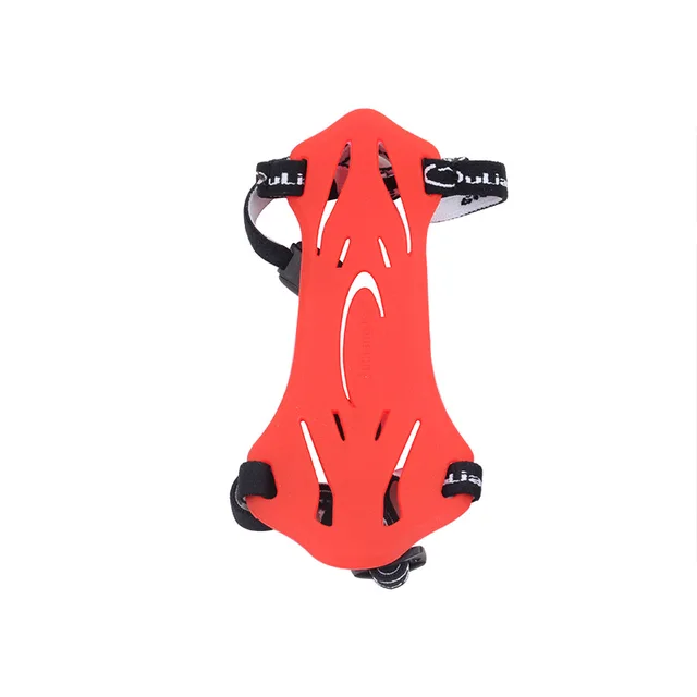 Rubber Archery Arm Guard Gear Two Adjustable Tab Recurve Bow Shooting ...
